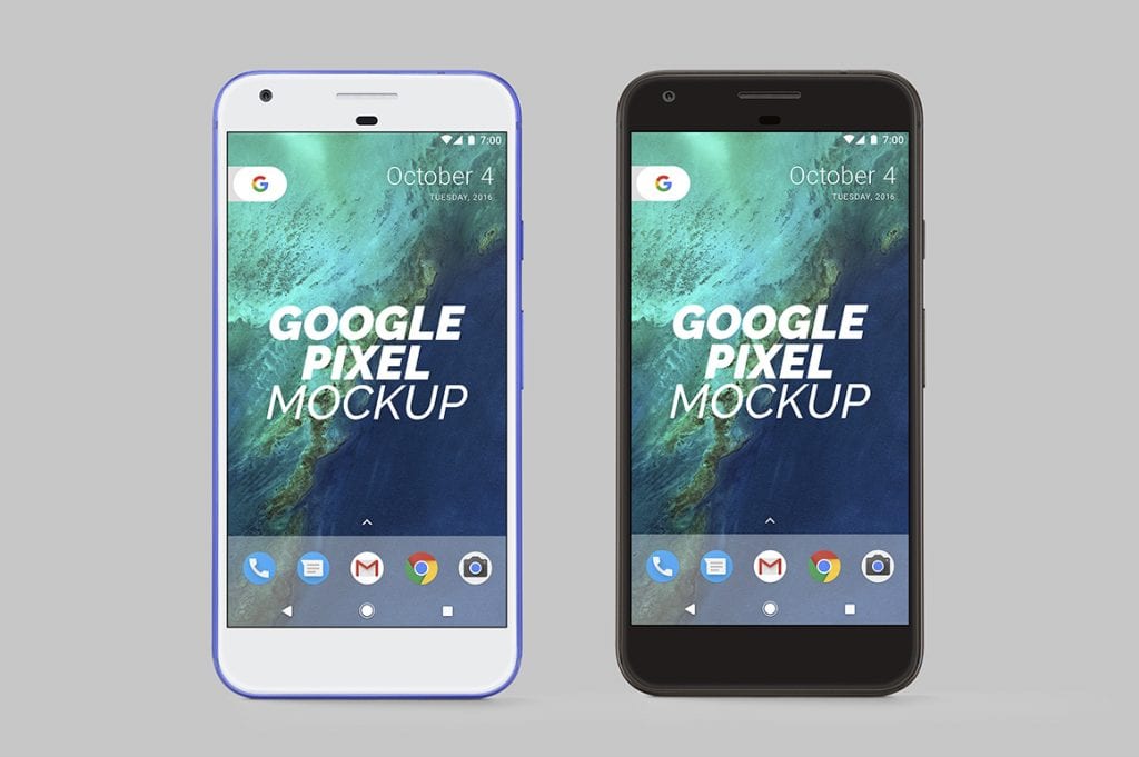 Google Pixel Mockup | Mockupslib