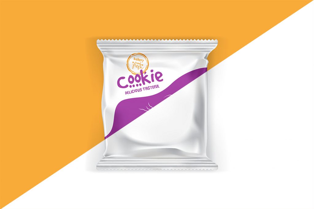 Cookie Package Mockup | Mockupslib