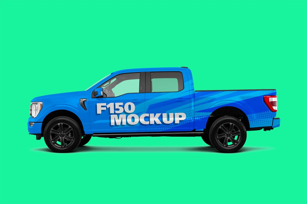 Ford F150 (Pickup) Mockup | Mockupslib